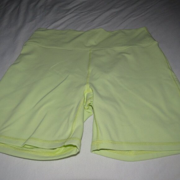 Fabletics | Shorts | Fabletics Yellow Strappy Compression Shorts ...